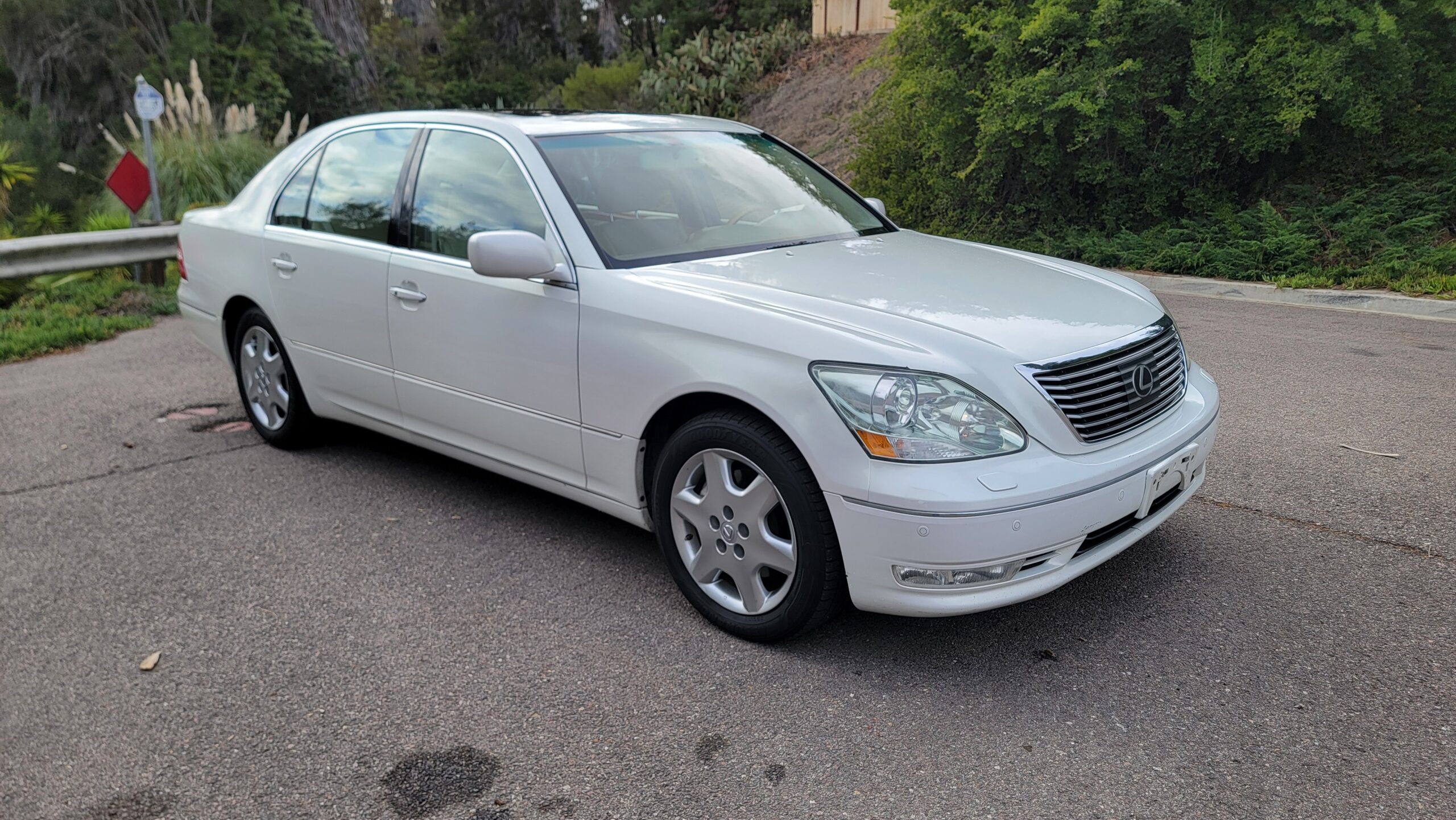 2005 Lexus LS430 CL – Moonlight Pearl, PCS+Radar | Tanin JDM