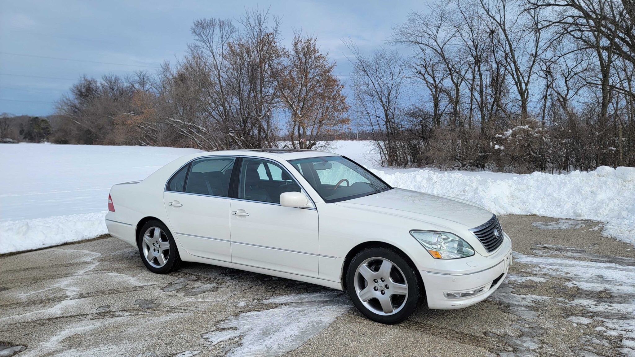 2005 Lexus LS430 Ultra – Crystal White Pearl | Tanin JDM