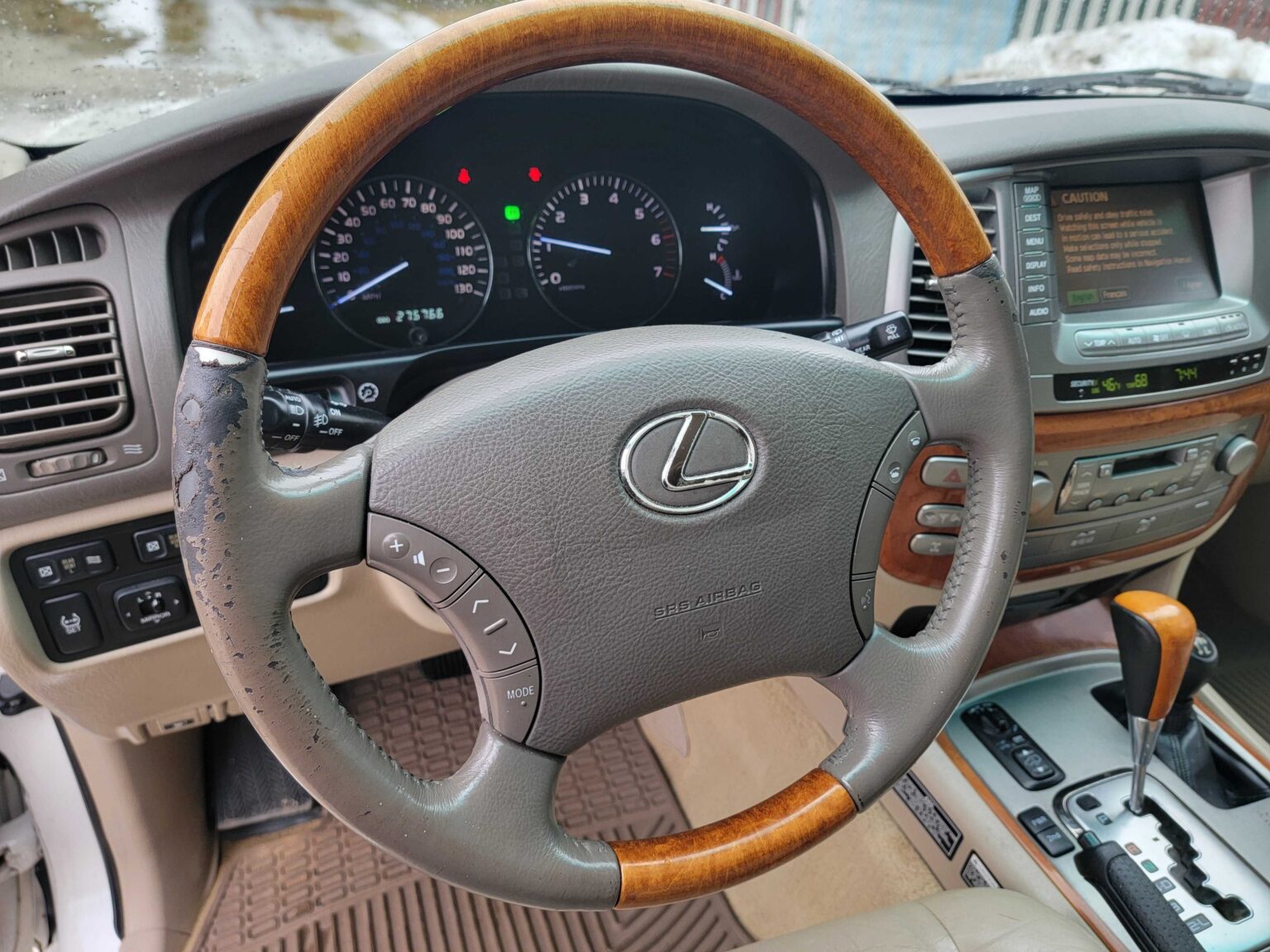 2006 Lexus LX470 4WD – White Crystal Pearl | Tanin JDM